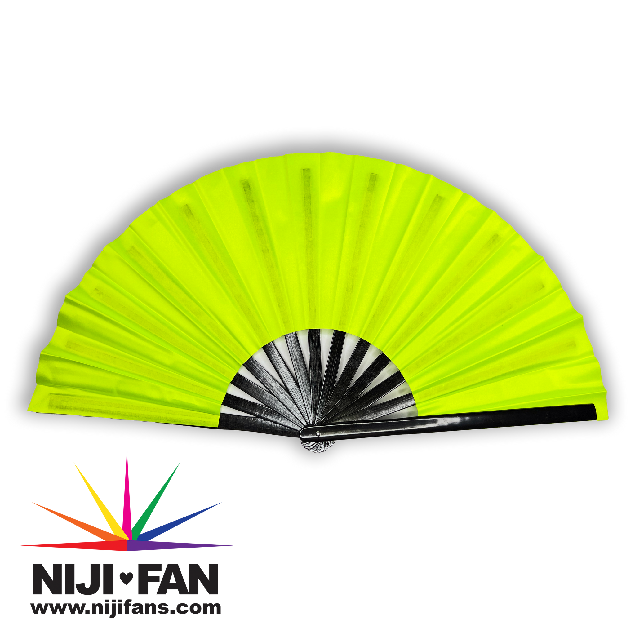 Yellow Clack Fan *Blacklight Reactive* – Niji Fans